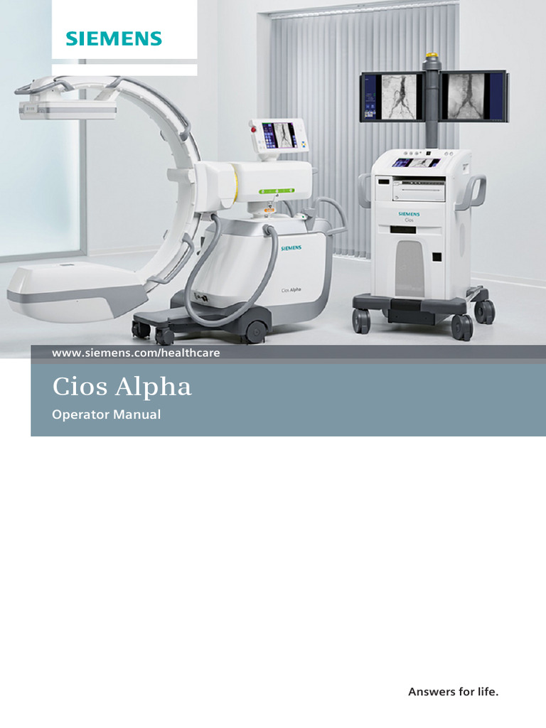 Cios Alpha Operator Manual Guide | PDF | Electromagnetic Compatibility ...