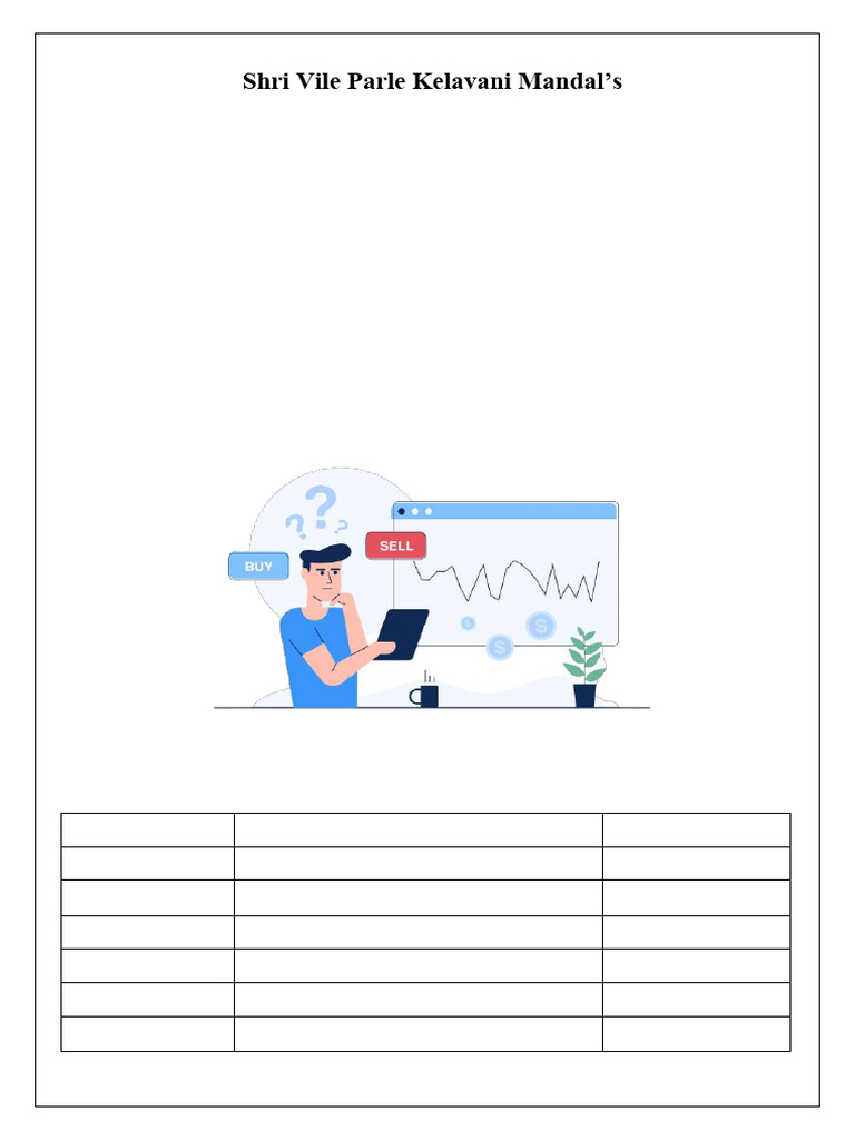 STOCK MARKET AWARENESS - FM Assignment | PDF | Institutional Investors ...