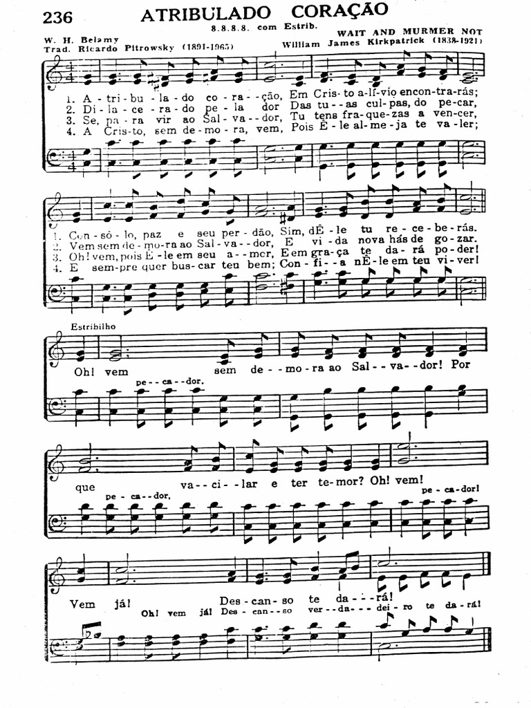 Atribulado Coração | PDF