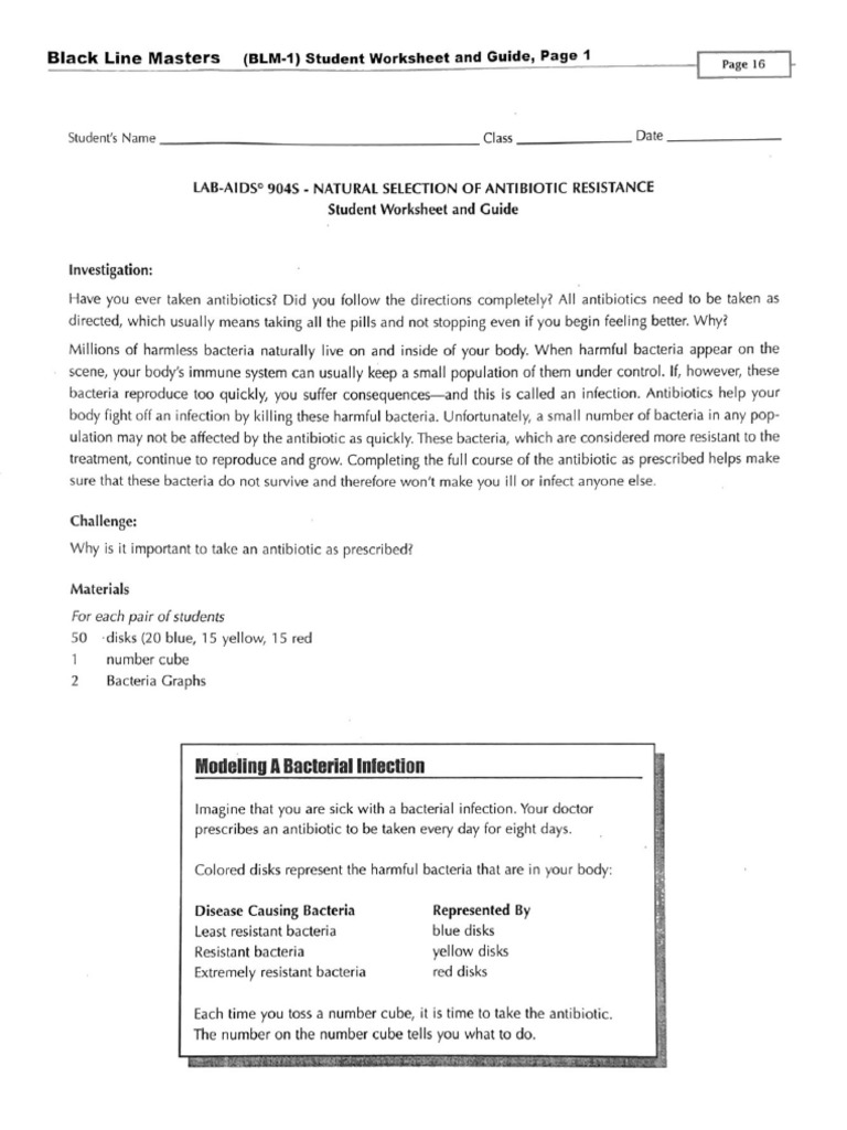 Antibiotic Resistance | PDF