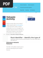 Classifying Intrusive and Extrusive Features | PDF | Volcano | Lava