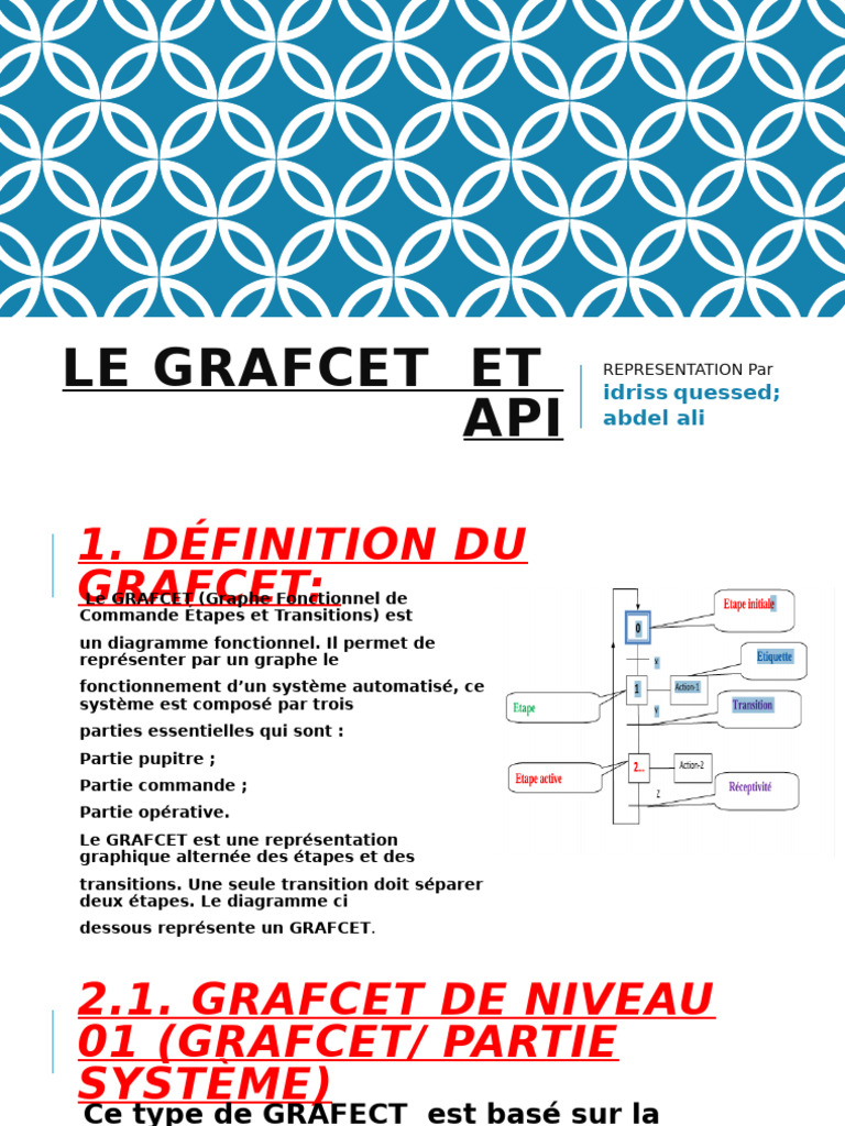 grafcet api | PDF | Automate programmable industriel | Ingénierie informatique