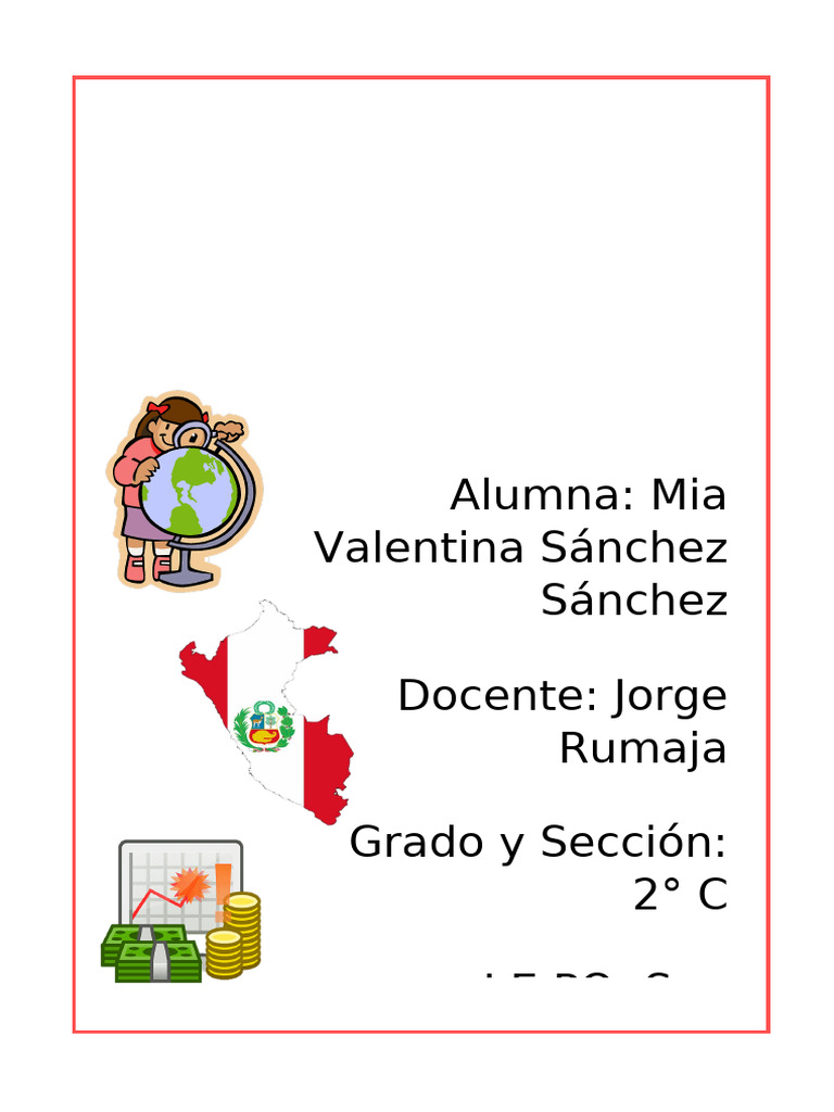 Ciencias Sociales: Alumna: Mia Valentina Sánchez Sánchez Docente: Jorge ...