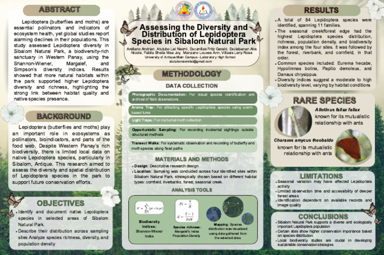 Research Forum Poster (1) | PDF | Biodiversity | Conservation Biology