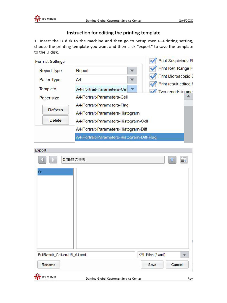 Printing Template Editing | PDF | Menu (Computing) | System Software