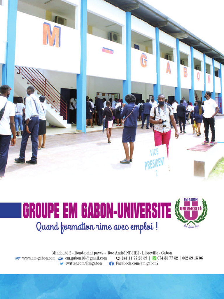 Etudiez a l'Em Gabon-universite | PDF