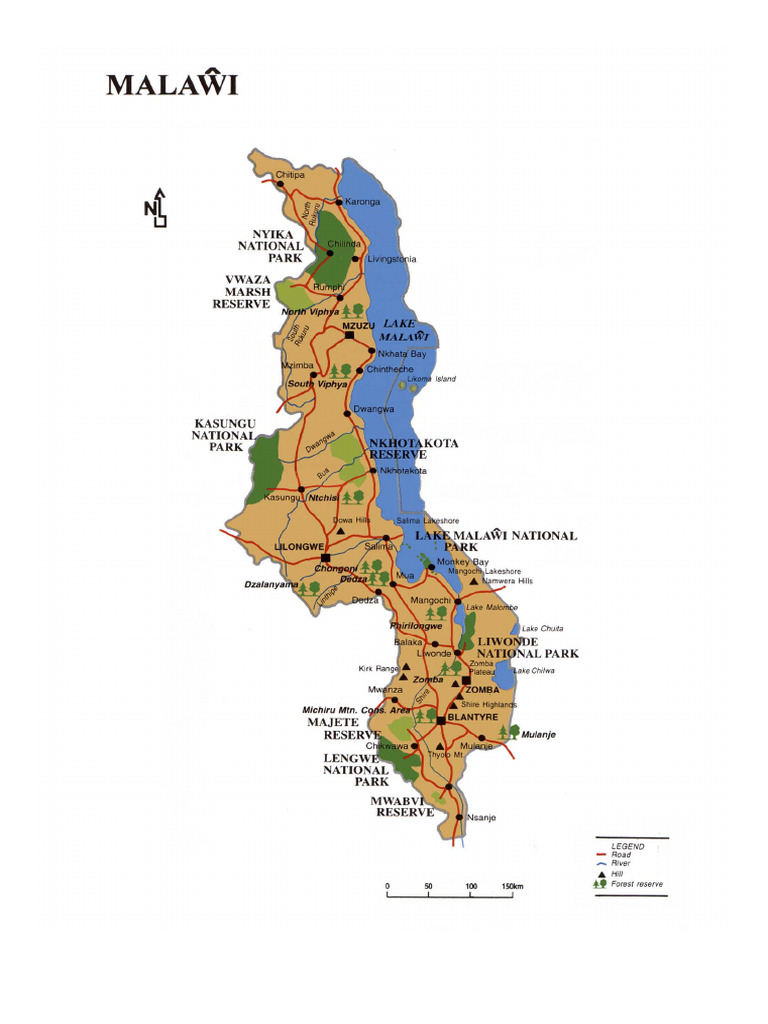 Malawi Map | PDF