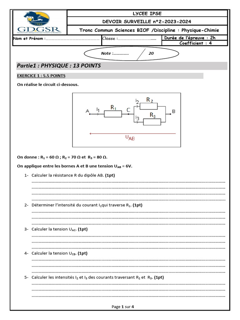 MOSAMEH3 - 1743965520674 - DS2-S2-TC-PC 23-24 (Benguerir) | PDF