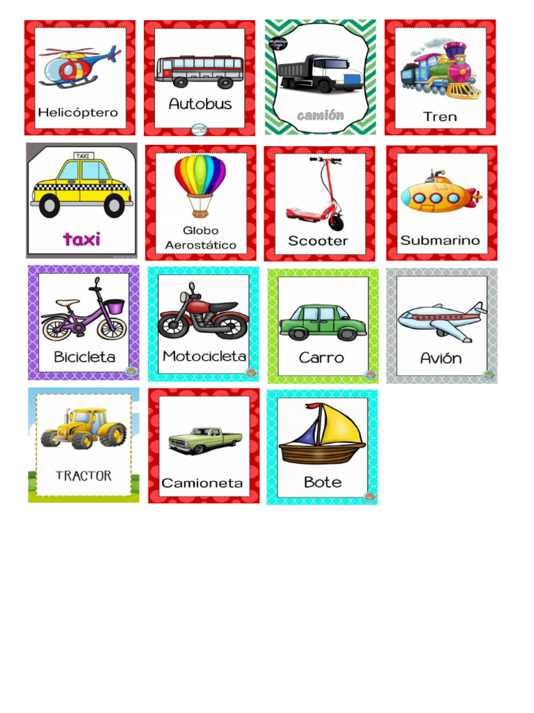 Memoria Medios de Transportes | PDF