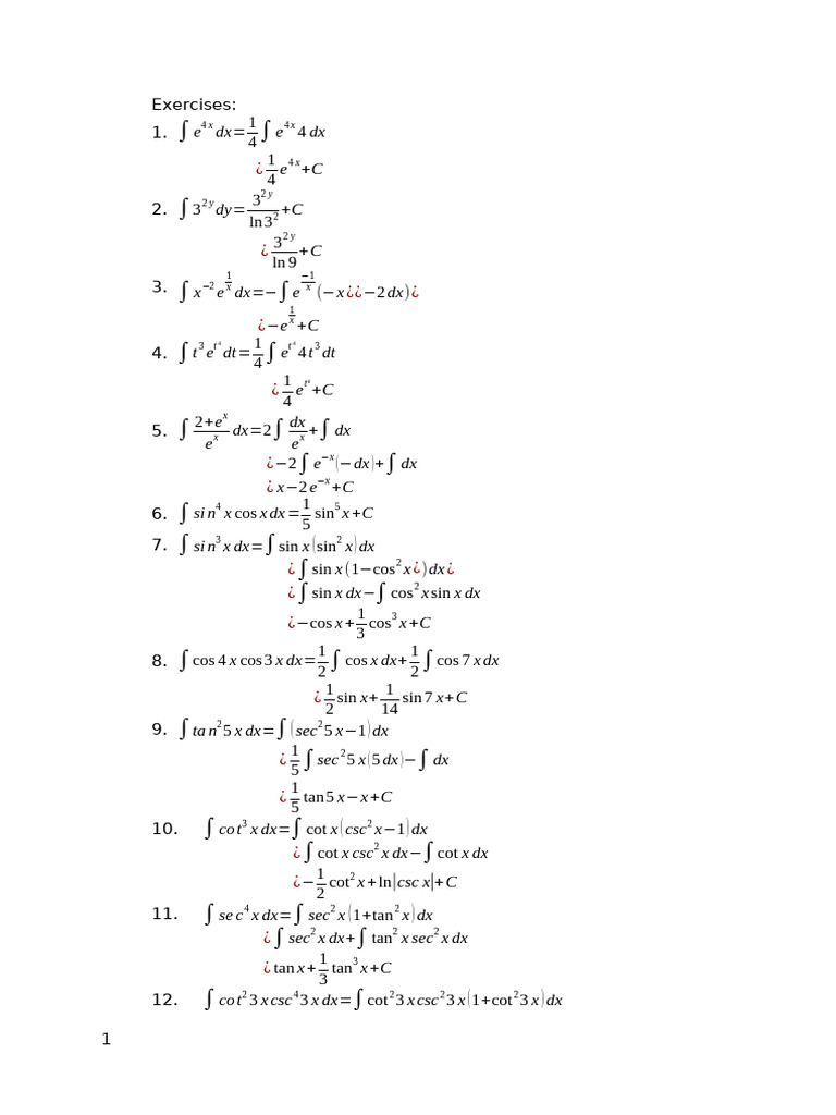 Lesson 2 Solved Exercises | PDF