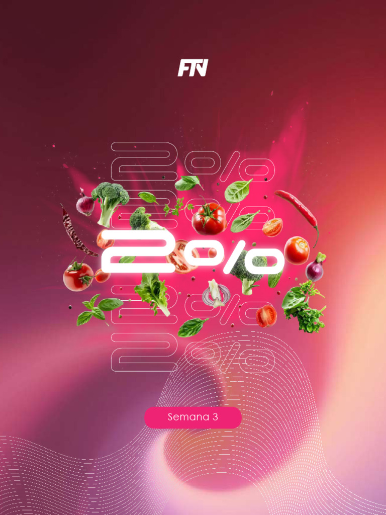 Menu 2 Semana 3 2percent | PDF | ensalada | Cocinando