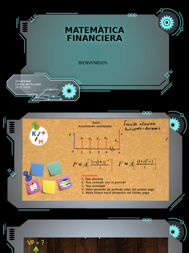 Matemática Financiera | PDF | Interés | Flujo de efectivo