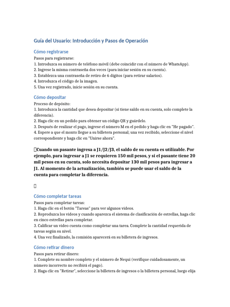 Guía Del Empleado | PDF