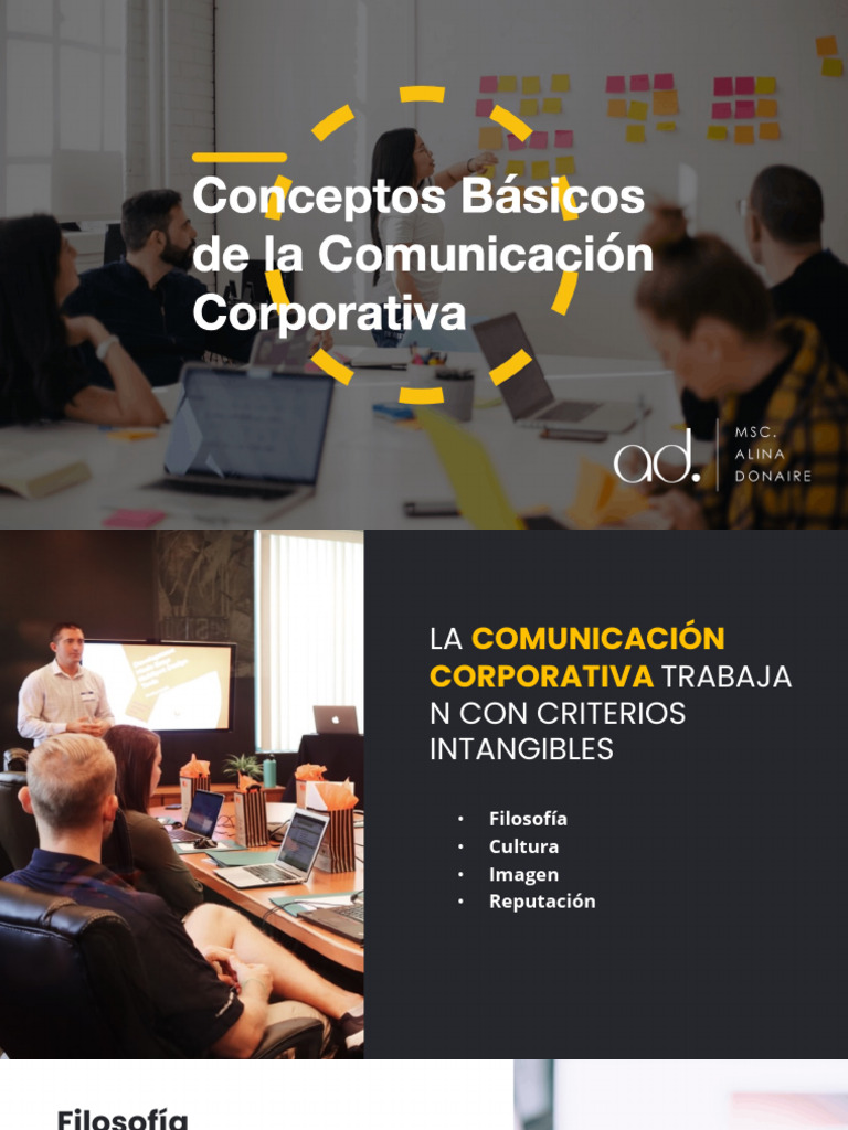 2 Conceptos Básicos de Comunicación Corporativa | PDF | Business | Comunicación