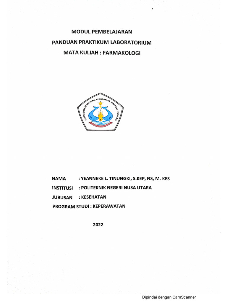 Modul Praktikum Lab Farmakologi | PDF