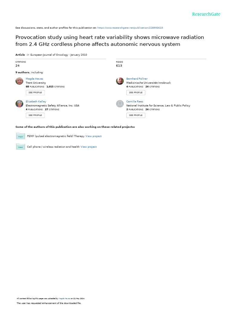 Provocation Study Using Heart Rate Variability Sho | PDF | Hertz
