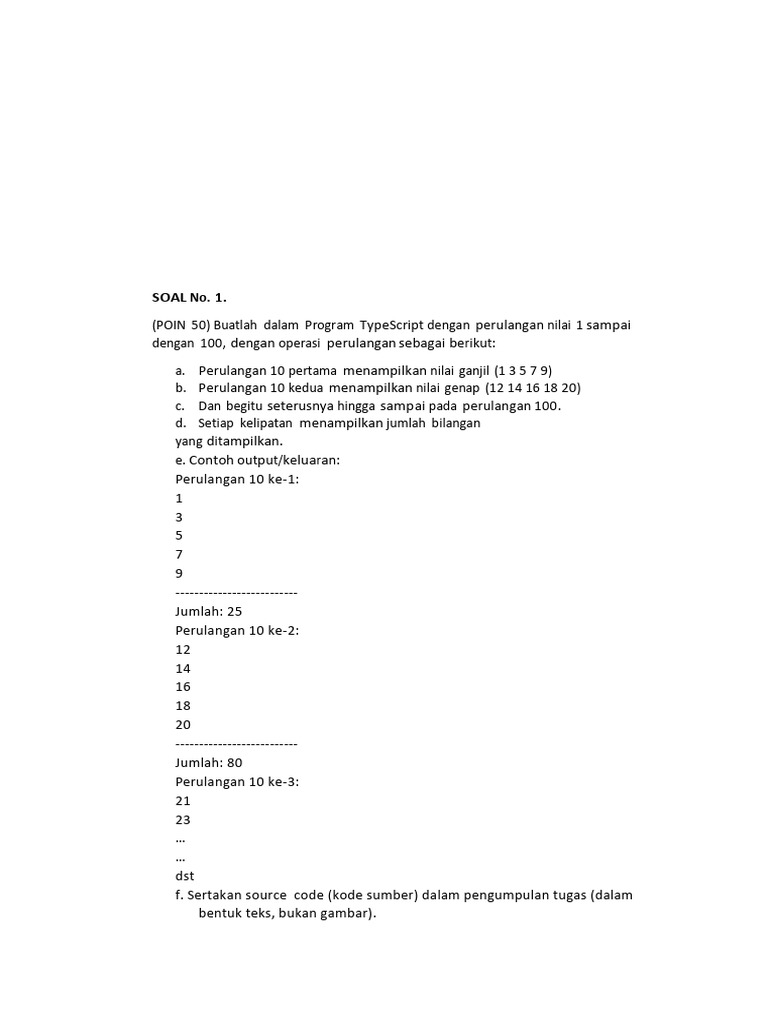 Tugas 1 Pemrograman Berbasis Piranti Bergerak | PDF