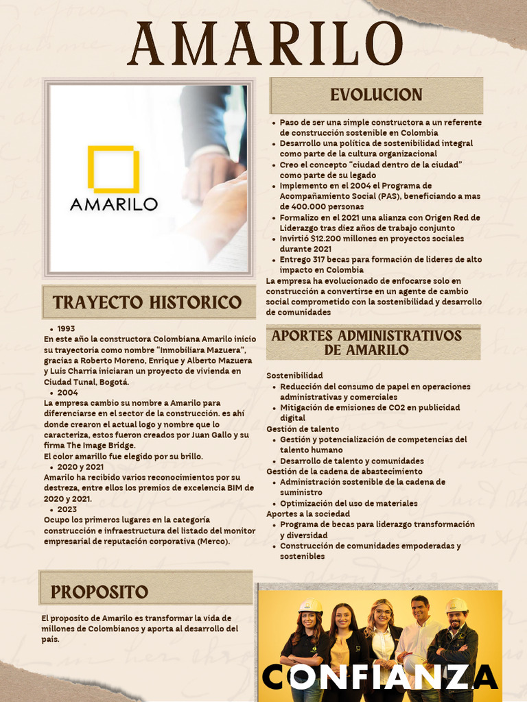 Poster Amarilo | PDF | Sustentabilidad | Colombia