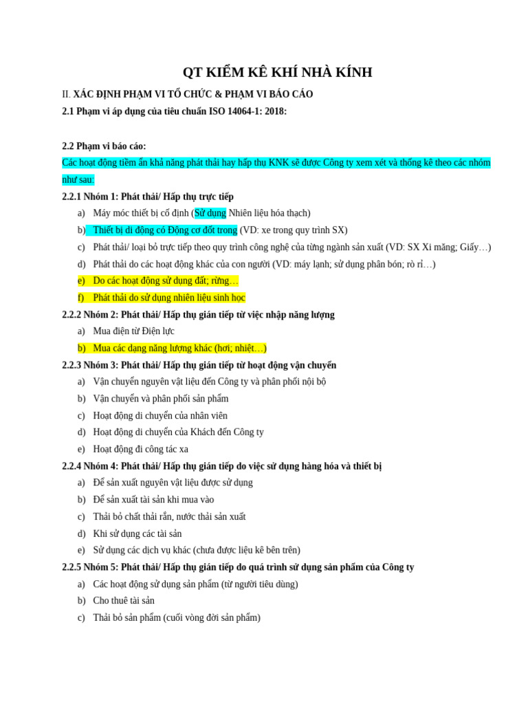 Quy Trinh KNK V1.2 | PDF