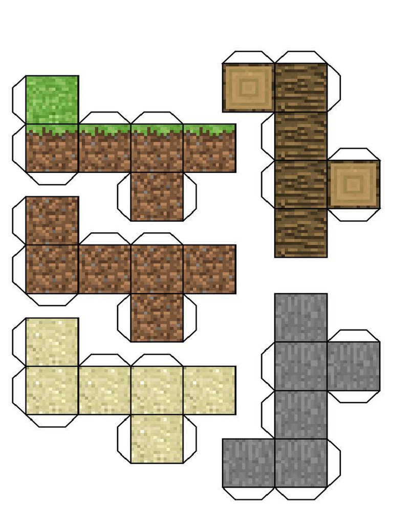 Papercraft Minecraft | PDF