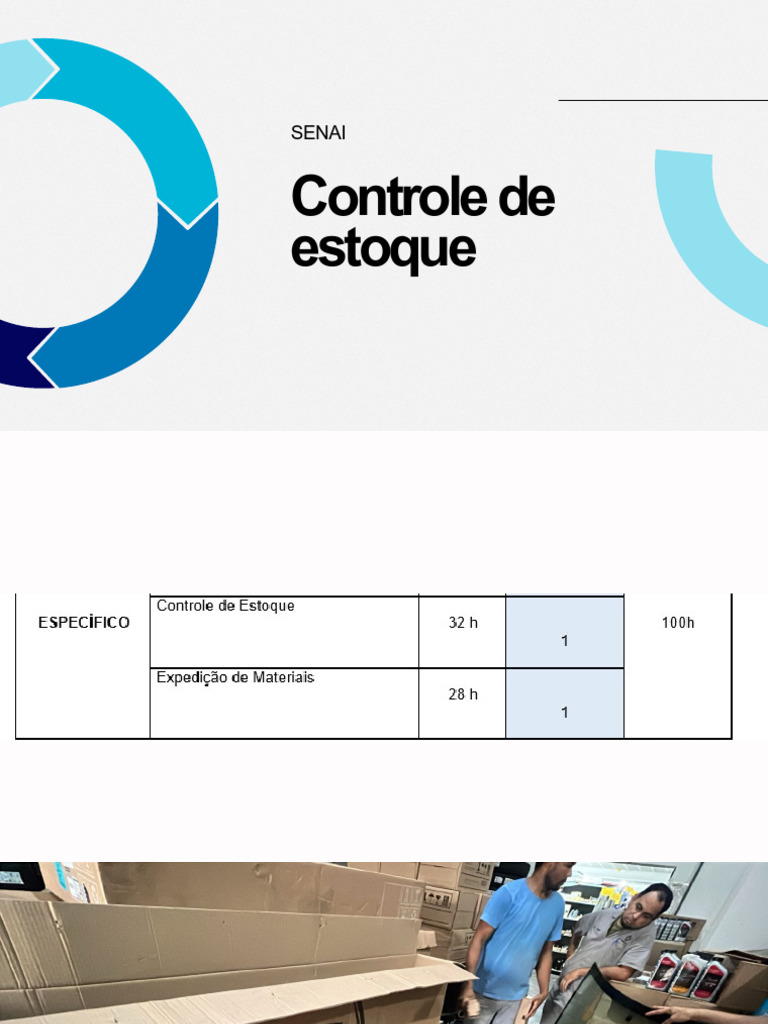 Senai - Controle de Estoque | PDF | Custo | Inventário