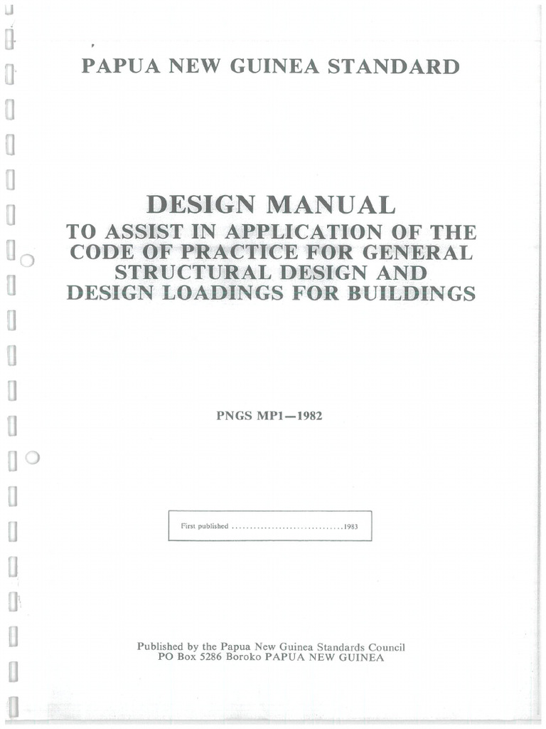 PNGS MP1 - 1982 Design Manual to assist in application of the code of ...