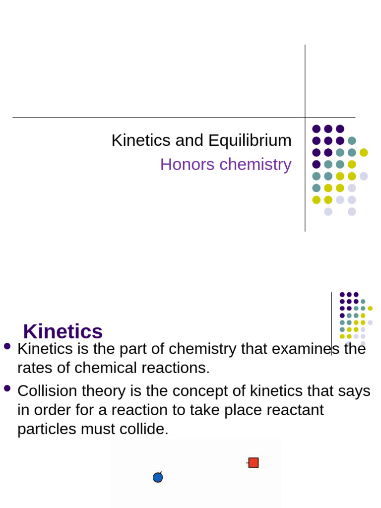 Kinetics and Equilibrium 2024 | PDF | Reaction Rate | Catalysis