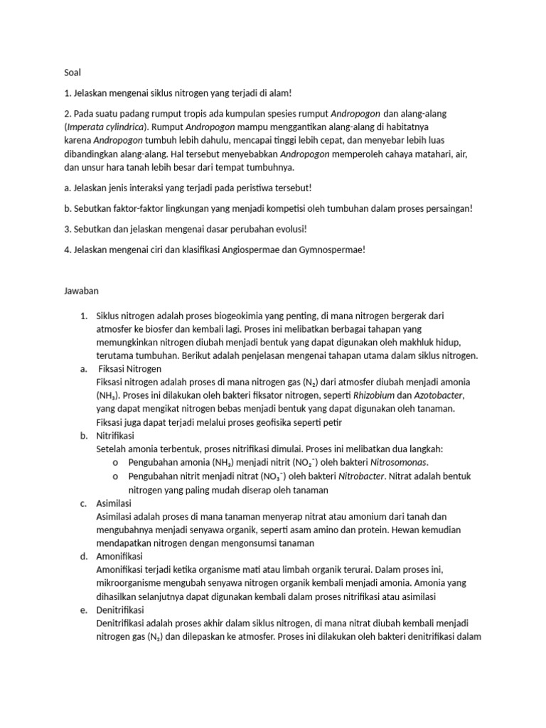 Tugas 3 Biologi | PDF