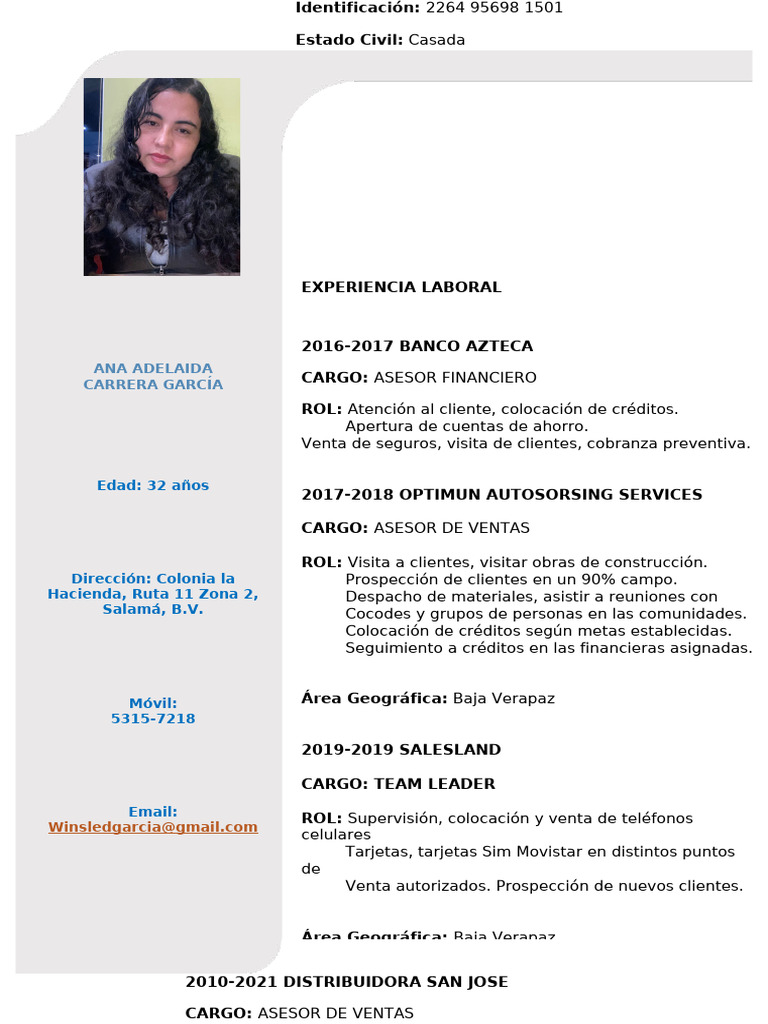 Curriculum_Ana_adelaida[2] | PDF