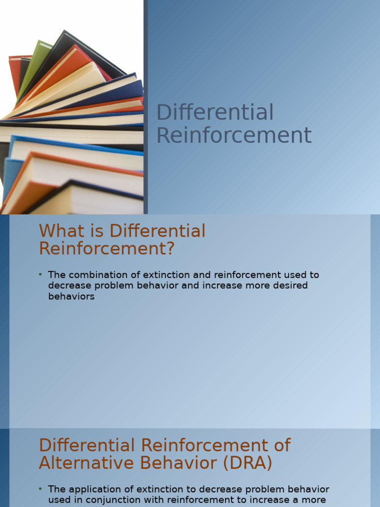 Chapter 15 - Differential Reinforcement | PDF | Reinforcement ...