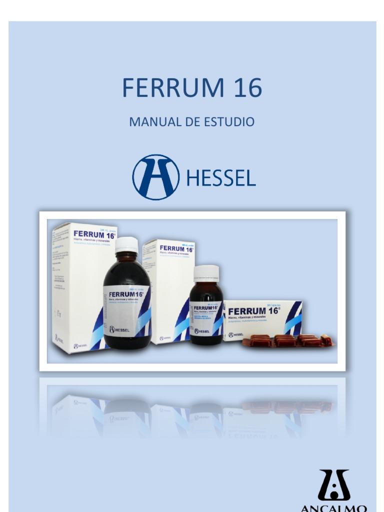 Ferrum16 - Multivitaminico para toda la familia... | Hierro | Glóbulo rojo