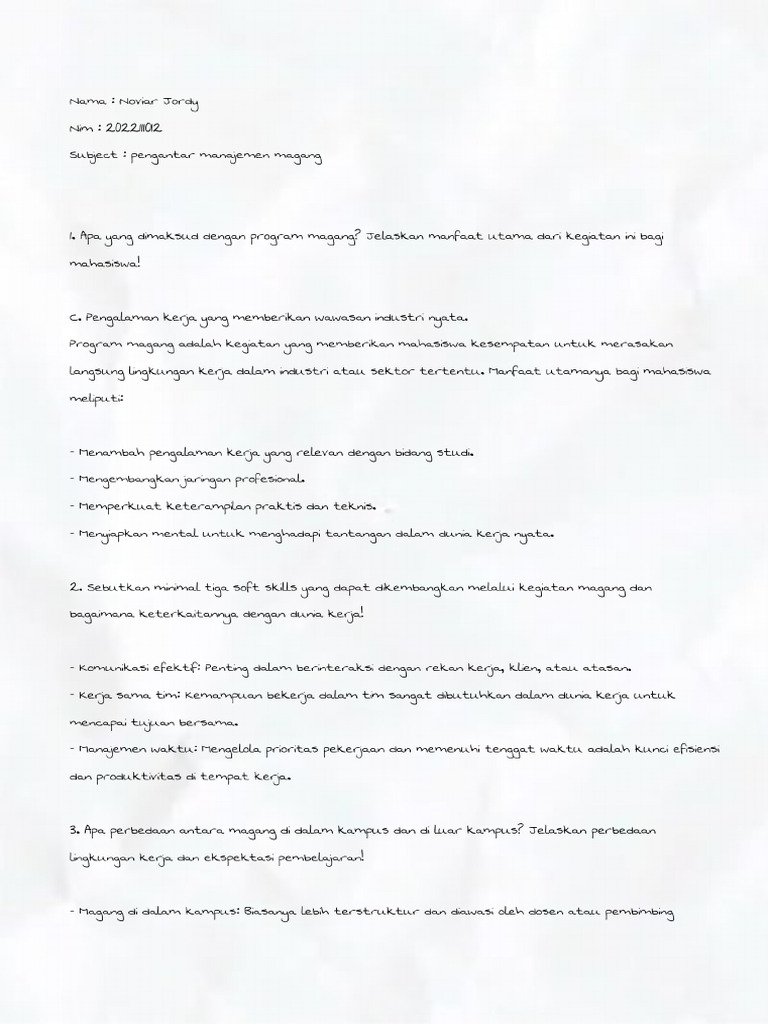 Noviar Jordy 2022111012. | PDF