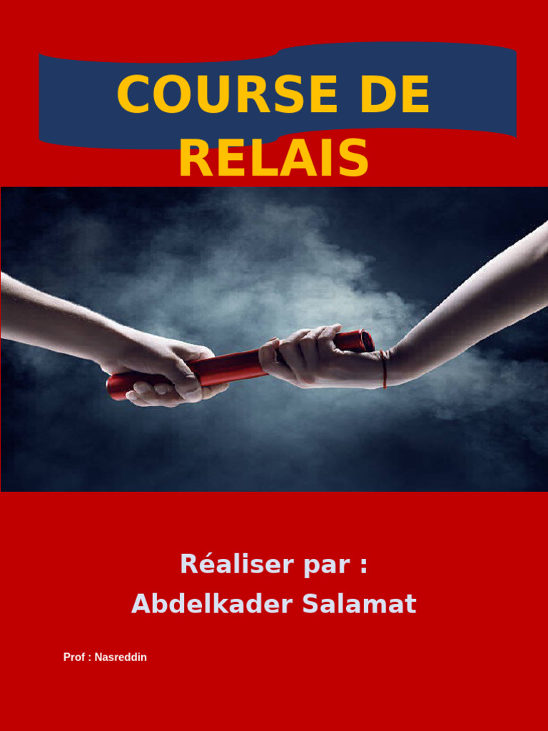 La course de relais : règles et zones | PDF