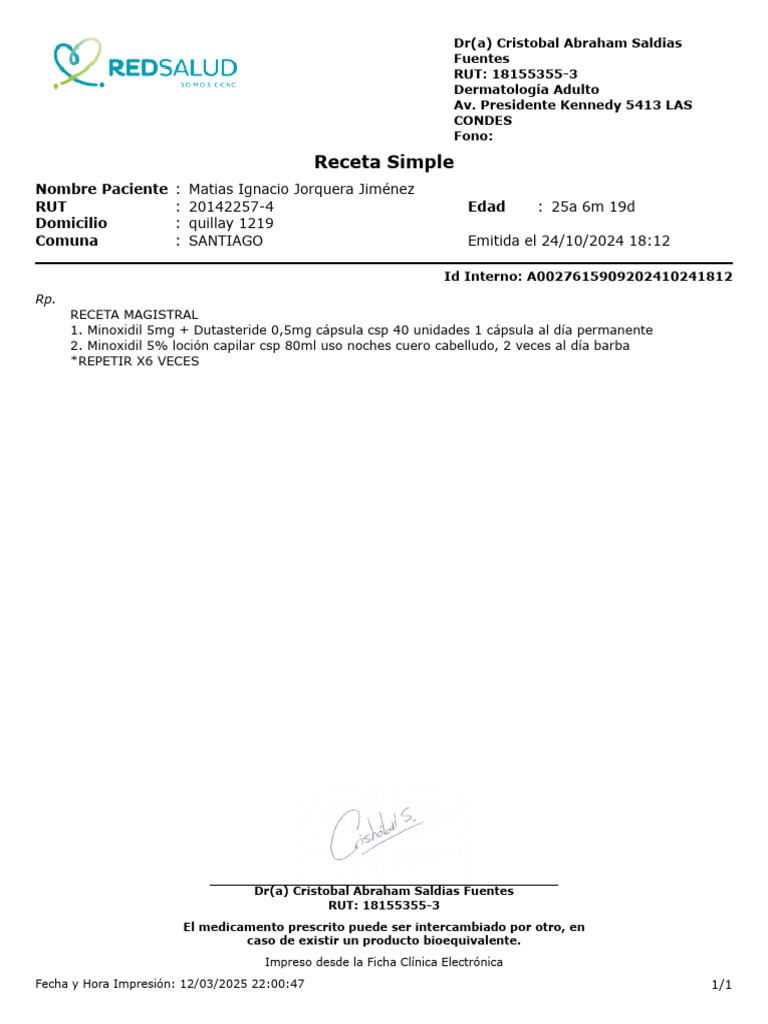 Receta Magistral | PDF