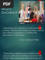 The Teaching Profession MODULE | PDF | Teachers | Learning