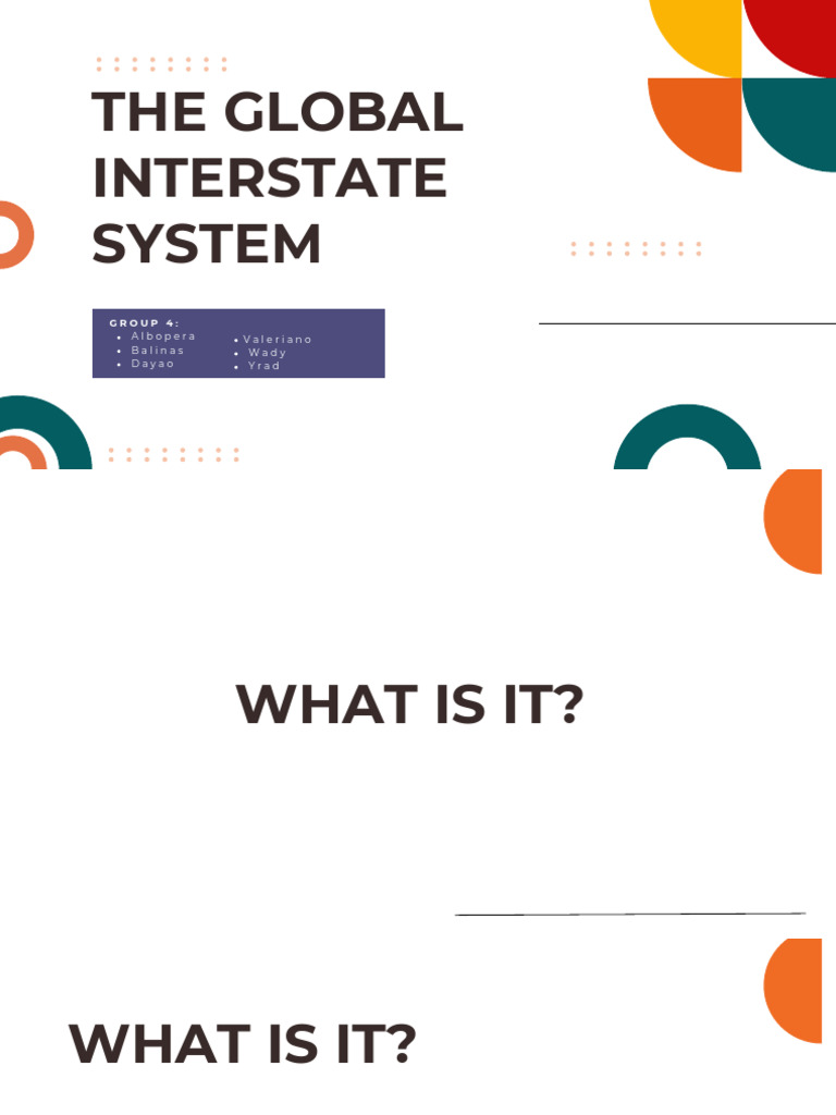 Group 4 - Global Interstate Systems | PDF | International Monetary Fund ...