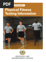 FBI Physical Fitness Test Overview | PDF | Aerobic Exercise | Physical ...