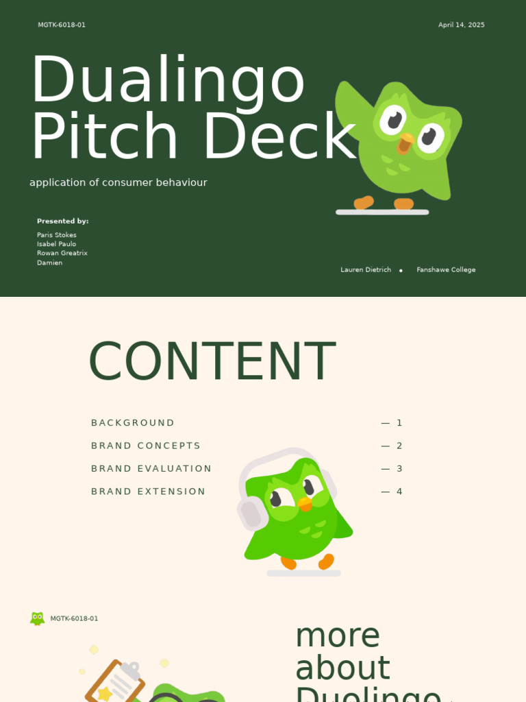 Duolingo Presentation | PDF | Psychological Concepts | Human Communication