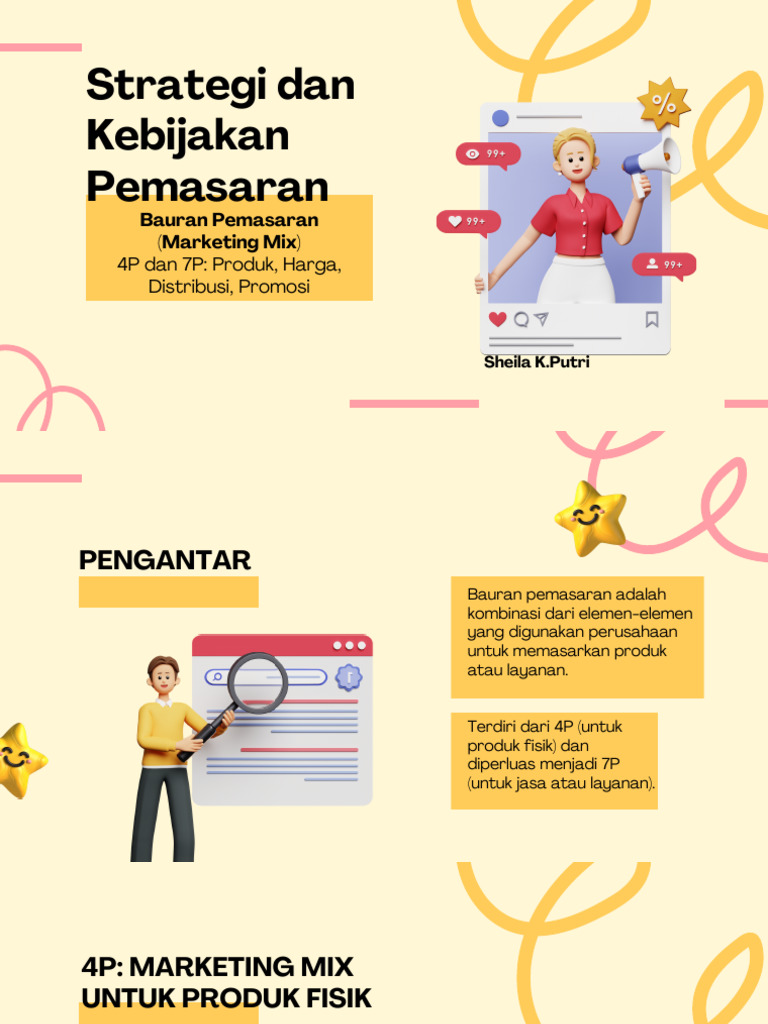 Bauran Pemasaran (Marketing Mix) 4P Dan 7P | PDF