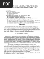 USP Inhalation Drug Testing Methods | PDF | Dose (Biochemistry) | Chemistry