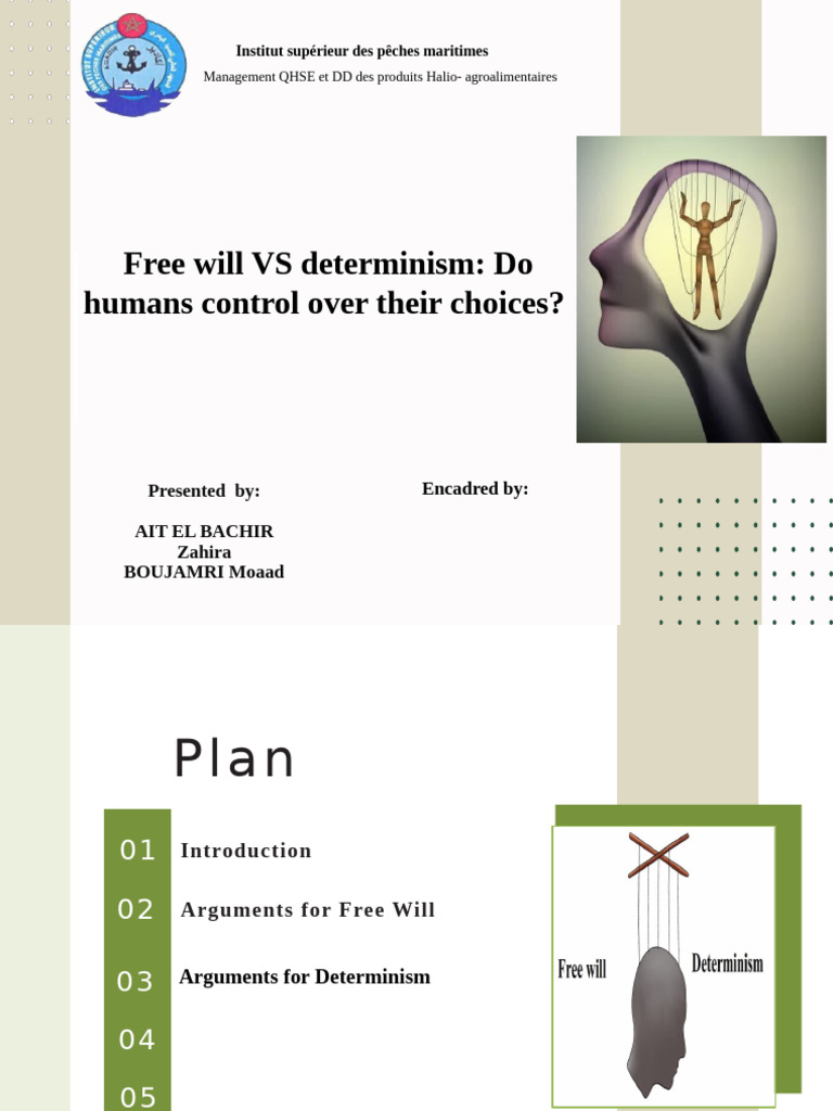 Anglais | PDF | Free Will | Determinism