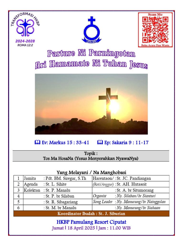 Sakaria 9: Pesan Jumat Agung | PDF