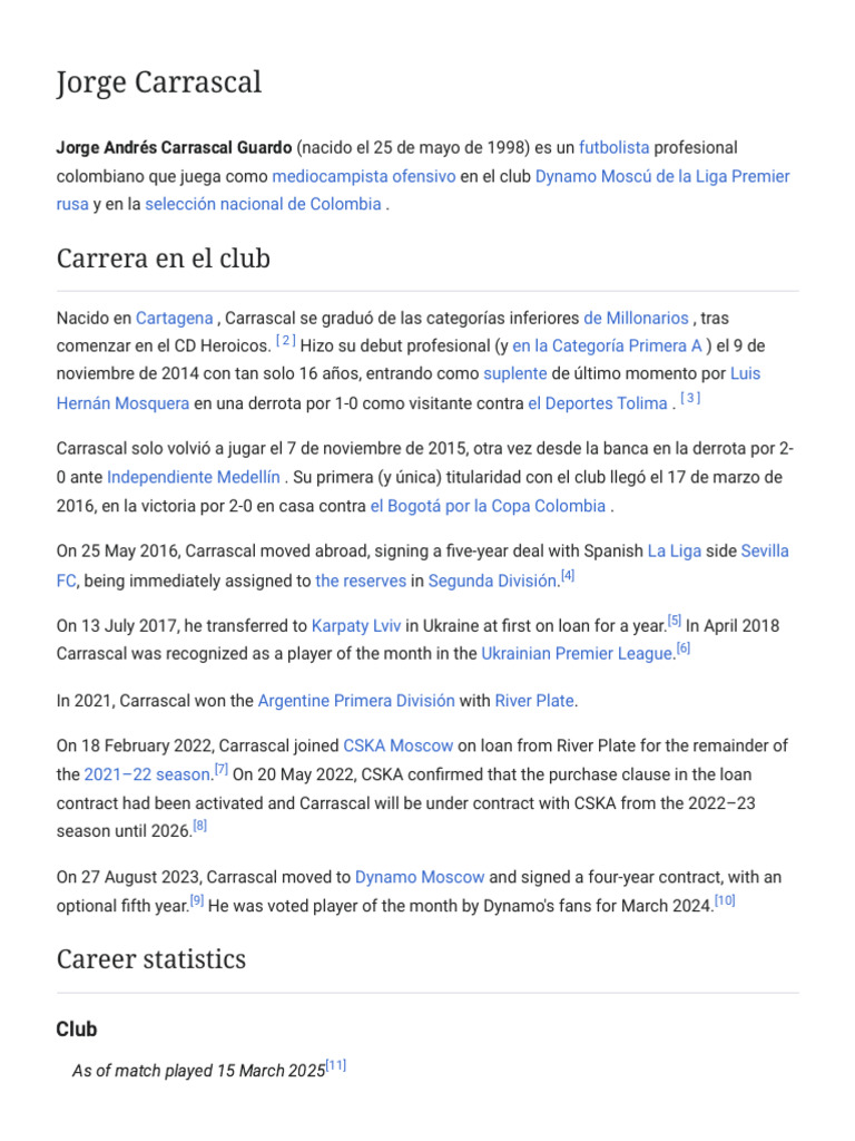 Carrascal 2025 | PDF | Asociación de Futbol | Asociación de clubes de fútbol