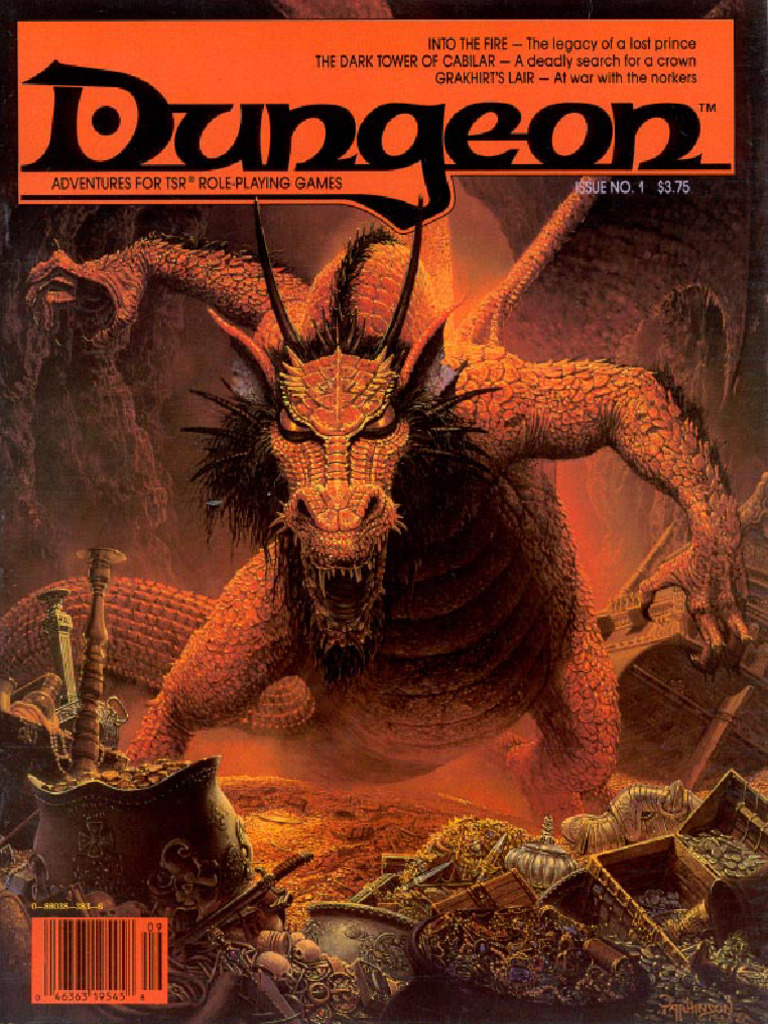 Dungeon Magazine #1 DND 2nd Edition. Modules. | PDF | Tsr, Inc ...