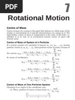 Rotational Motion Class 11th IITJEE | PDF | Rotation | Torque