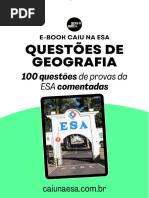 Conteúdos das Provas da ESA 2022-2025 | PDF