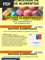 Acuerdo de Aditivos | PDF | Alimentos | Seguridad alimenticia