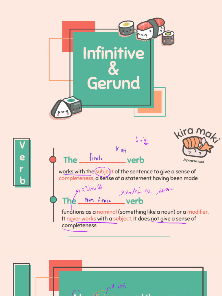Infinitives and Gerunds Explained | PDF | Semantics | Language Families