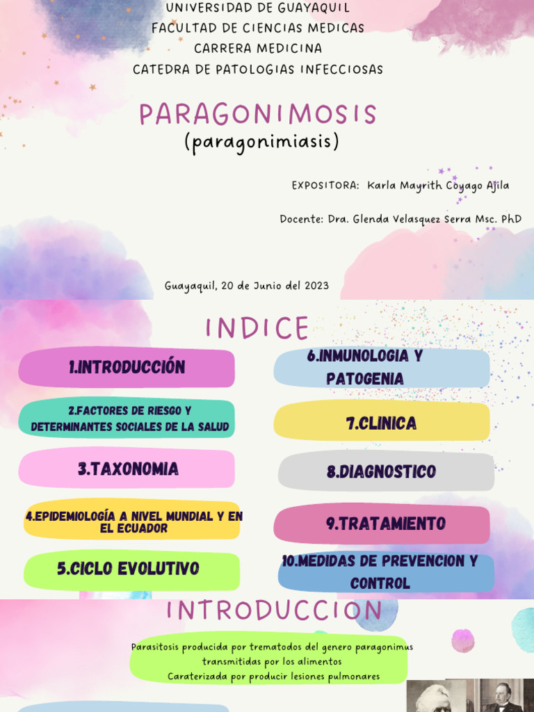PARAGONIMIASIS | PDF | Medicina CLINICA | Medicina