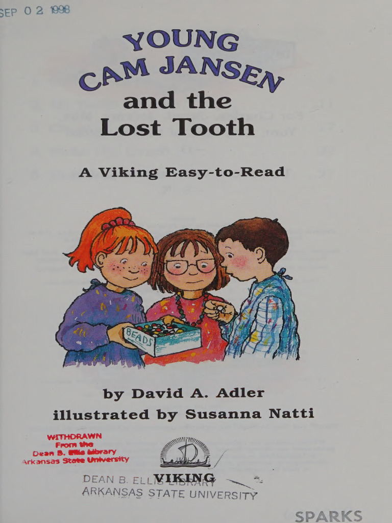 5 - Young Cam Jansen and The Lost Tooth | PDF